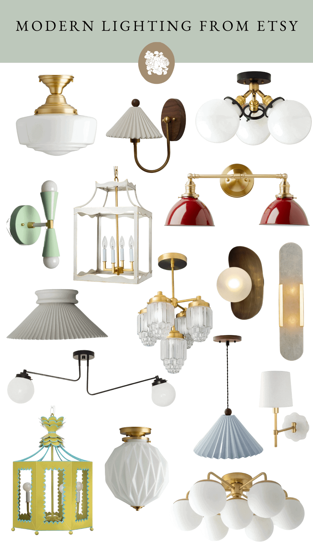BEST OF (MODERN) CLASSIC DESIGN: LIGHTING FROM ETSY
